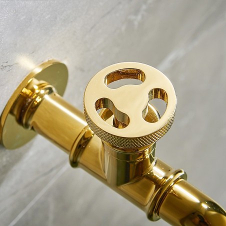Cold Water Only Outdoor Tap Industrial Style Wall Mounted Tap Black ...
